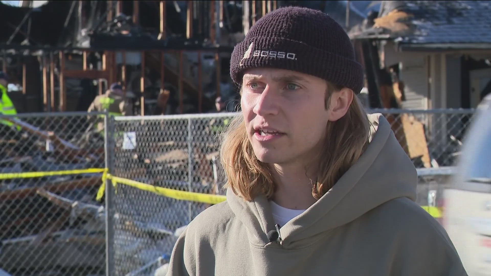 Meridian house goes up in flames after reported explosion | ktvb.com