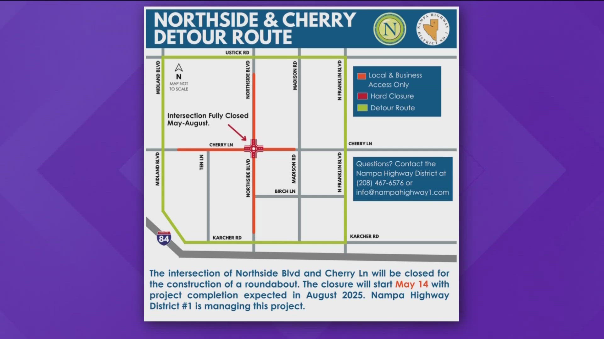 Idaho Highway 95 to reopen Monday after repairs | ktvb.com