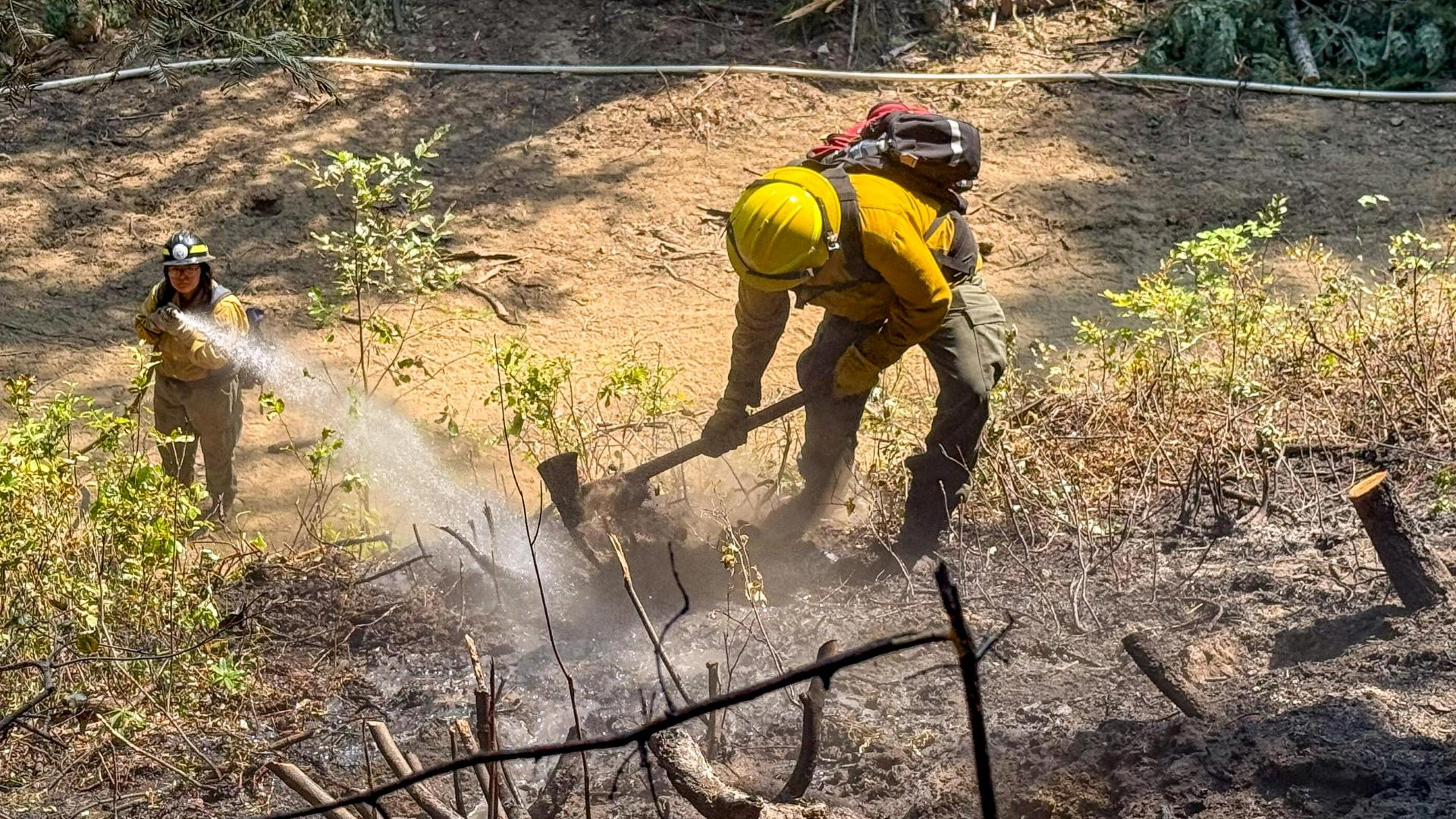 Crews near 40% containment on Rock Fire burning in central Idaho | ktvb.com