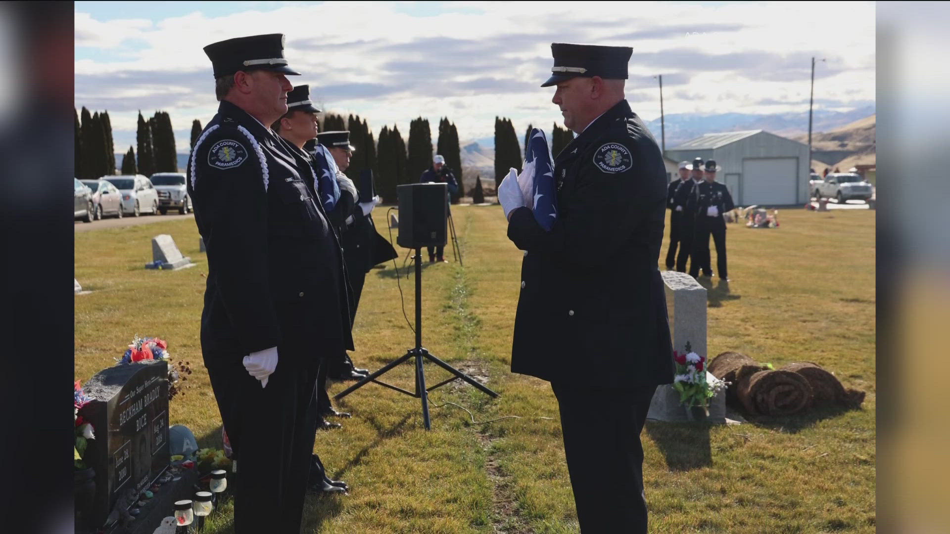 Ada County Paramedics, first responders honor fallen paramedic ...