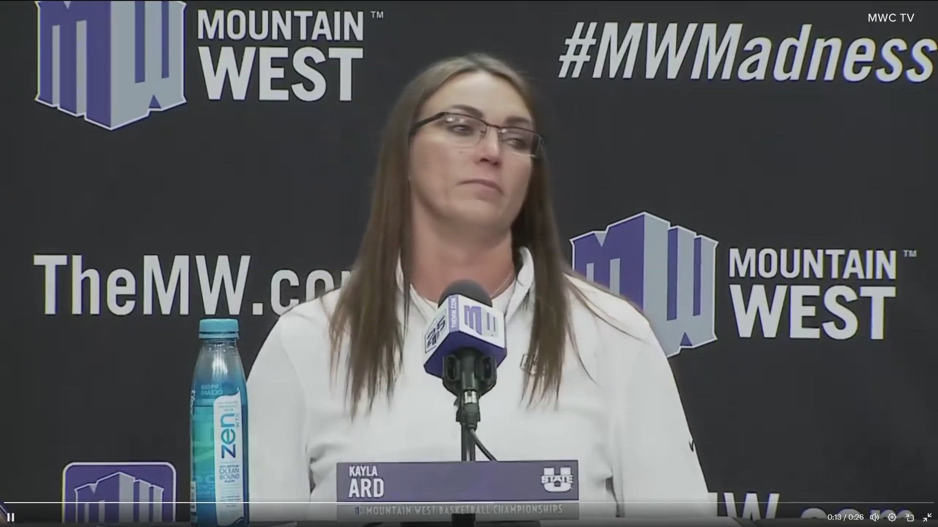 Utah State women's basketball coach announces firing in awkward post ...