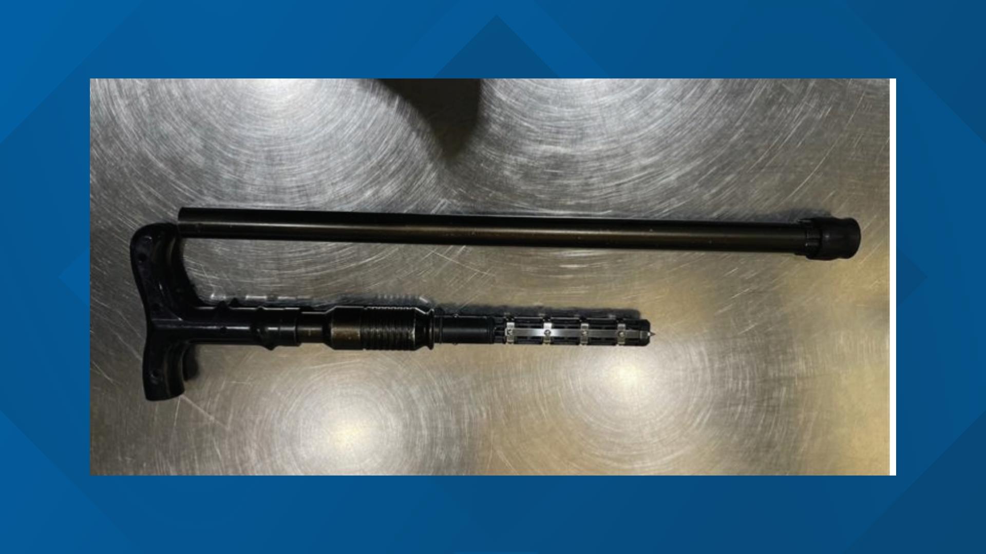 Boise TSA finds stun gun disguised as cane | ktvb.com