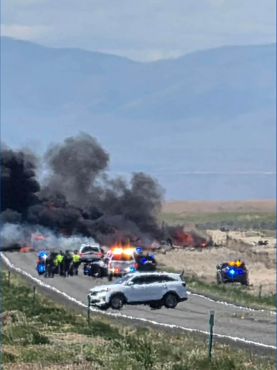 PHOTOS: Crash site shows aftermath of Idaho air show jet crash | ktvb.com