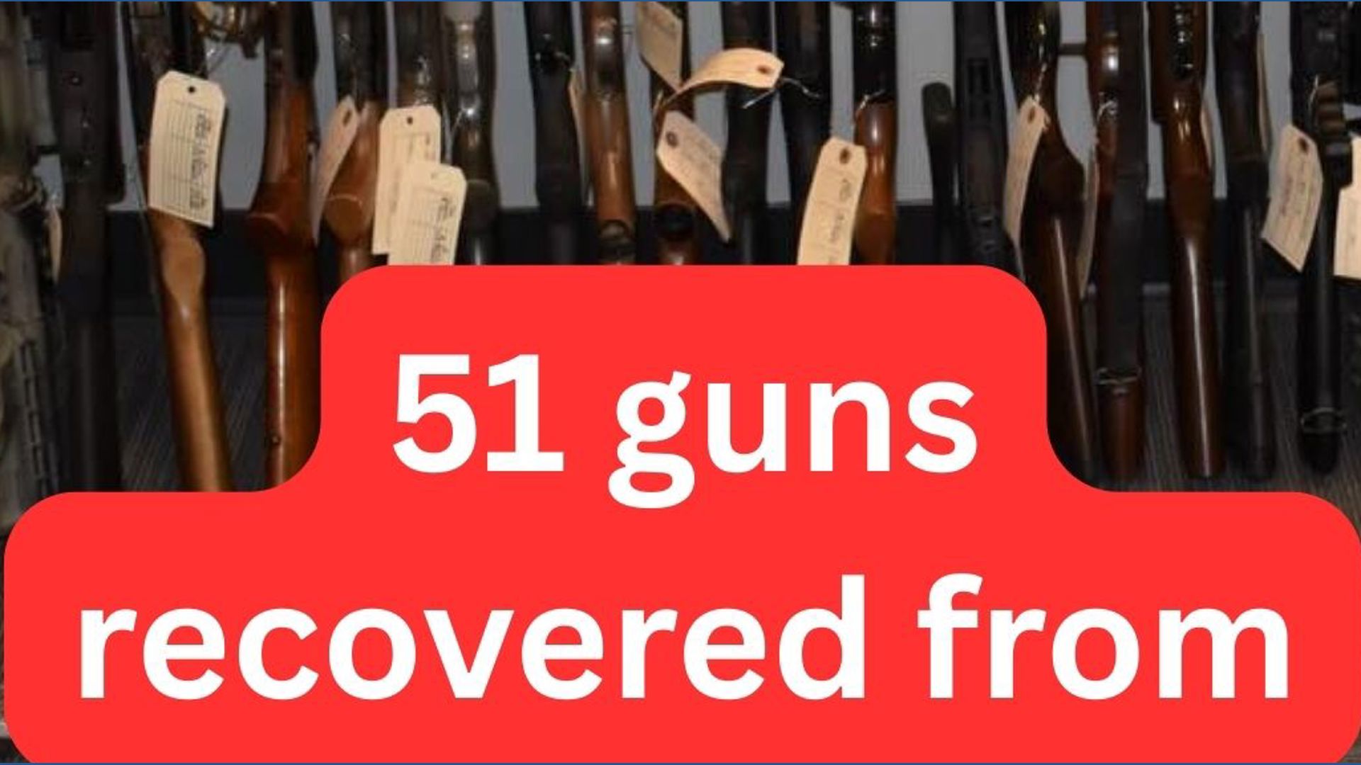 Boise Police recover 51 guns from felon's home | ktvb.com