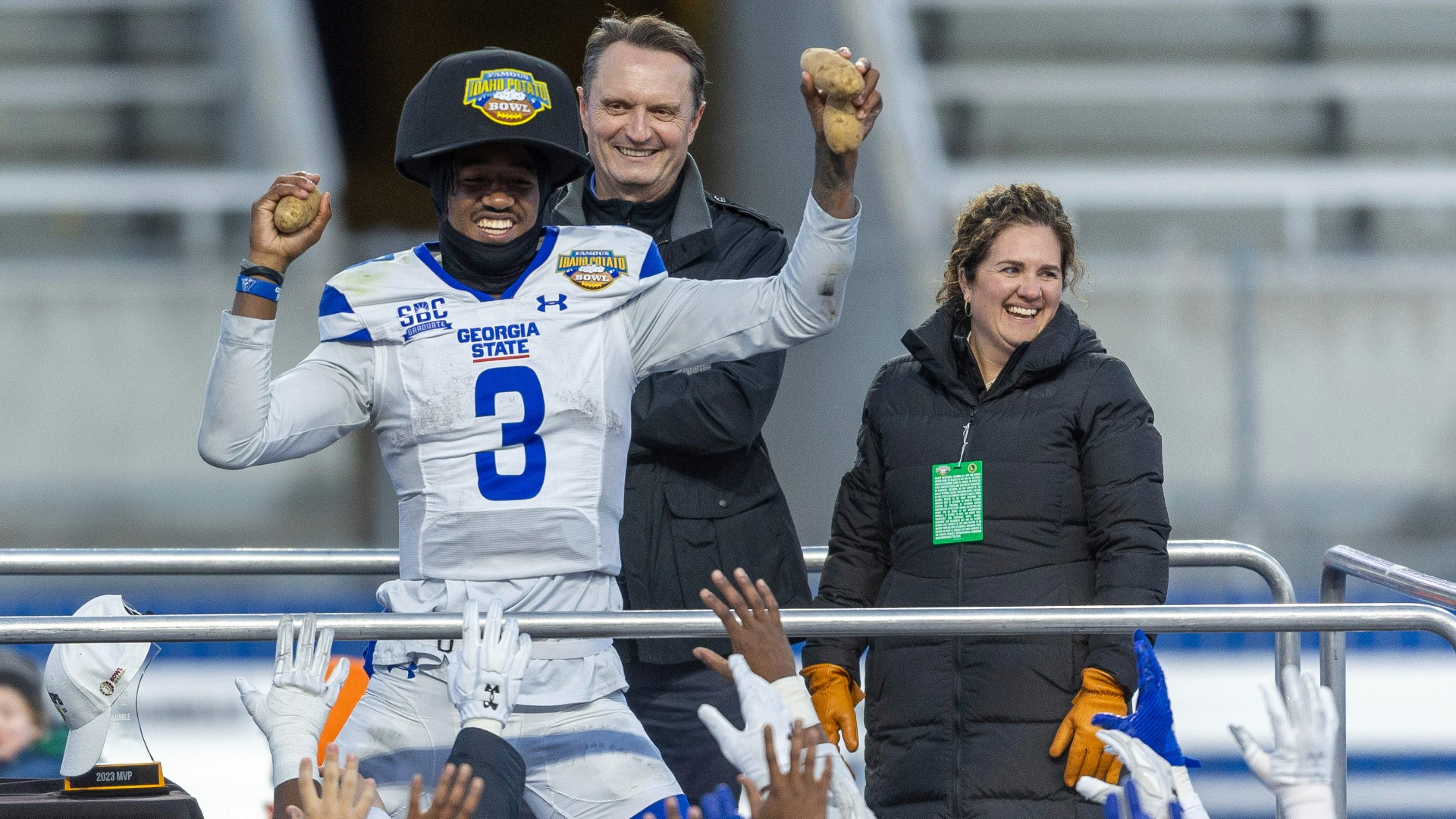 Georgia State rolls past Utah State 45-22 in Potato Bowl | ktvb.com