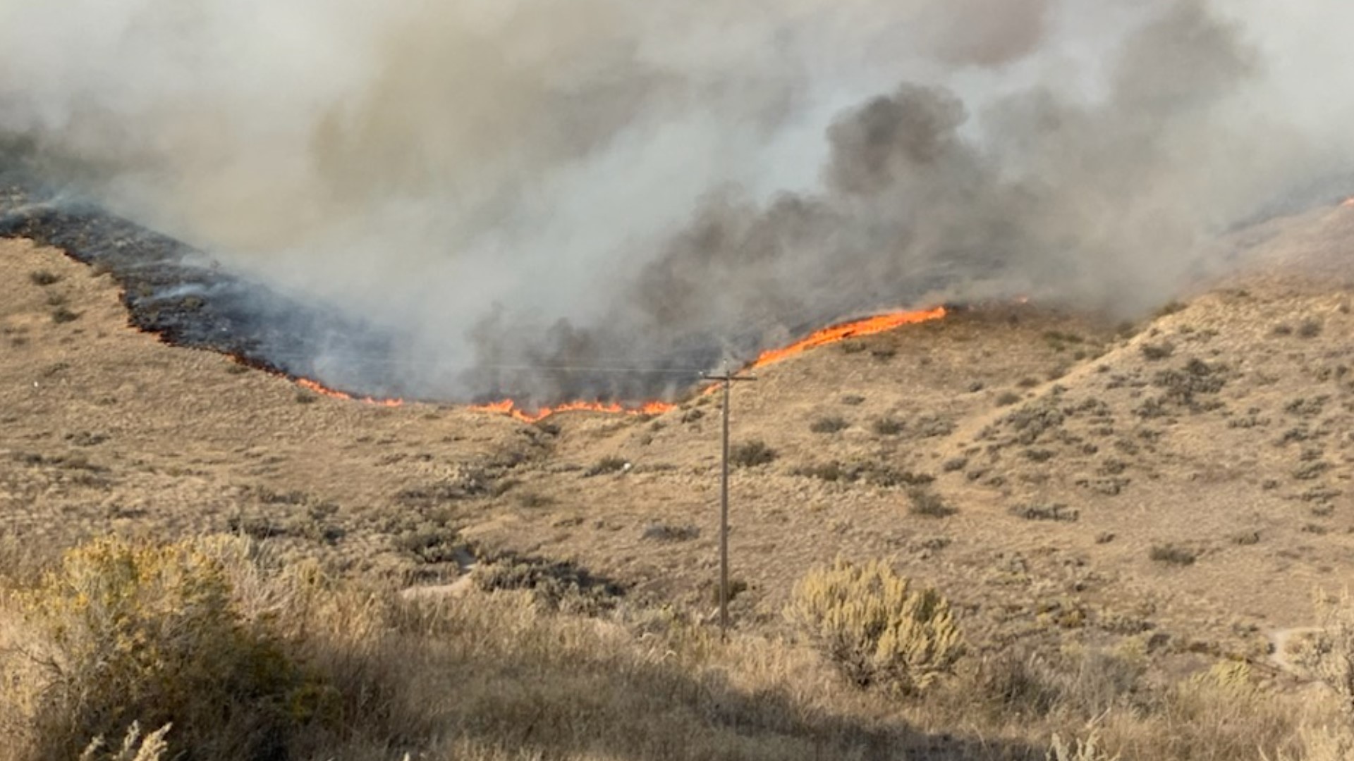 Firefighters knock down Goose Fire in the Boise Foothills | ktvb.com
