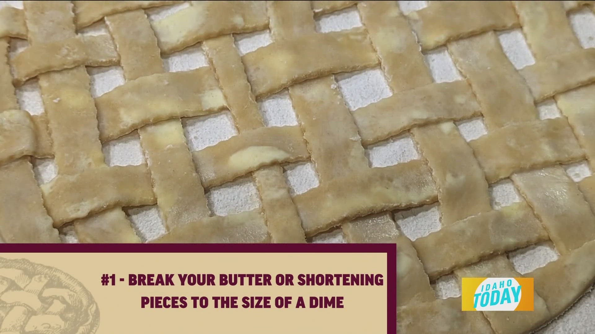 5 EASY TIPS for Better Pie - Angie the Pie Lady on Idaho Today | ktvb.com