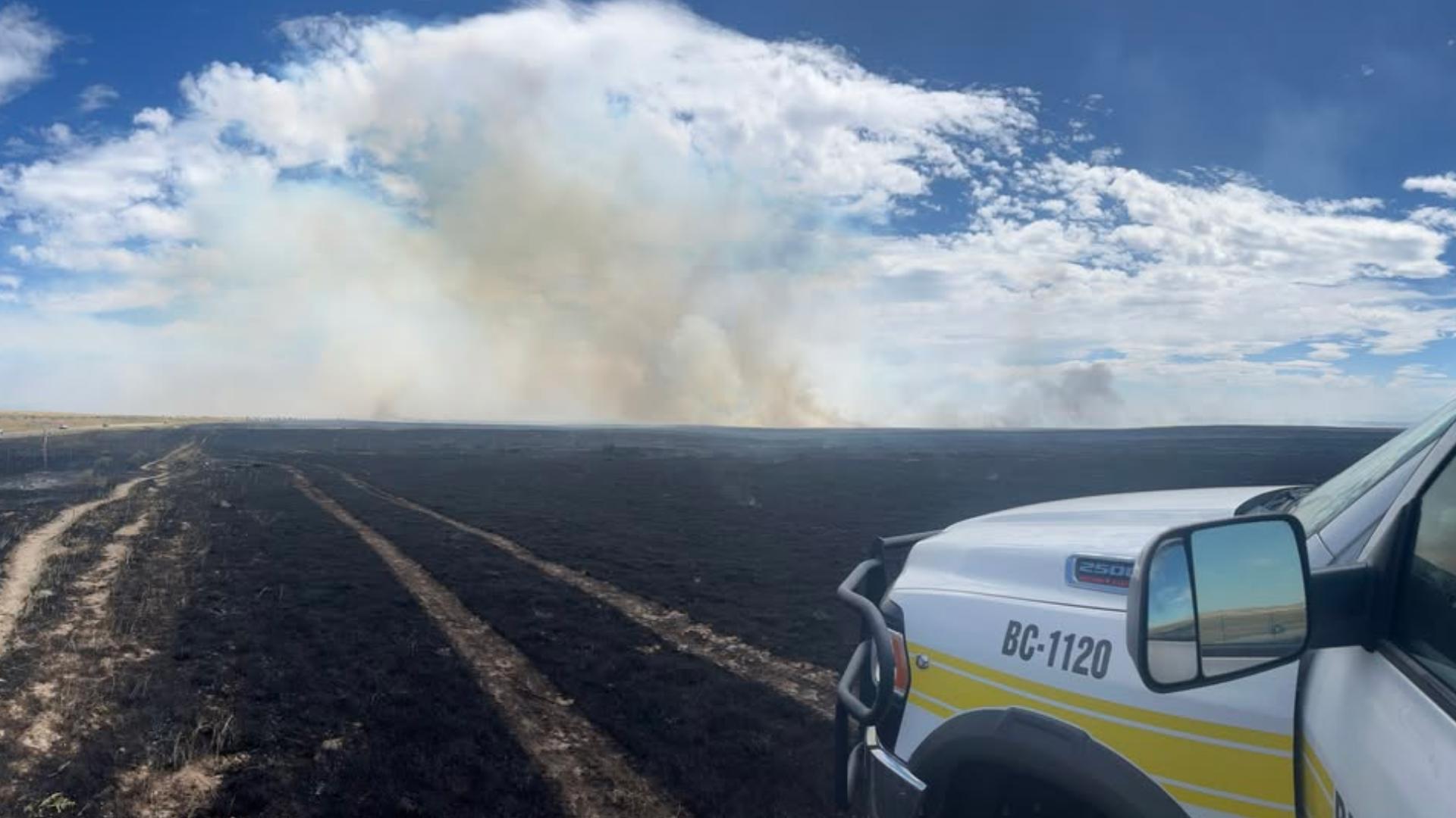 BLM crews contain 8,900-acre fire in Ada County | ktvb.com