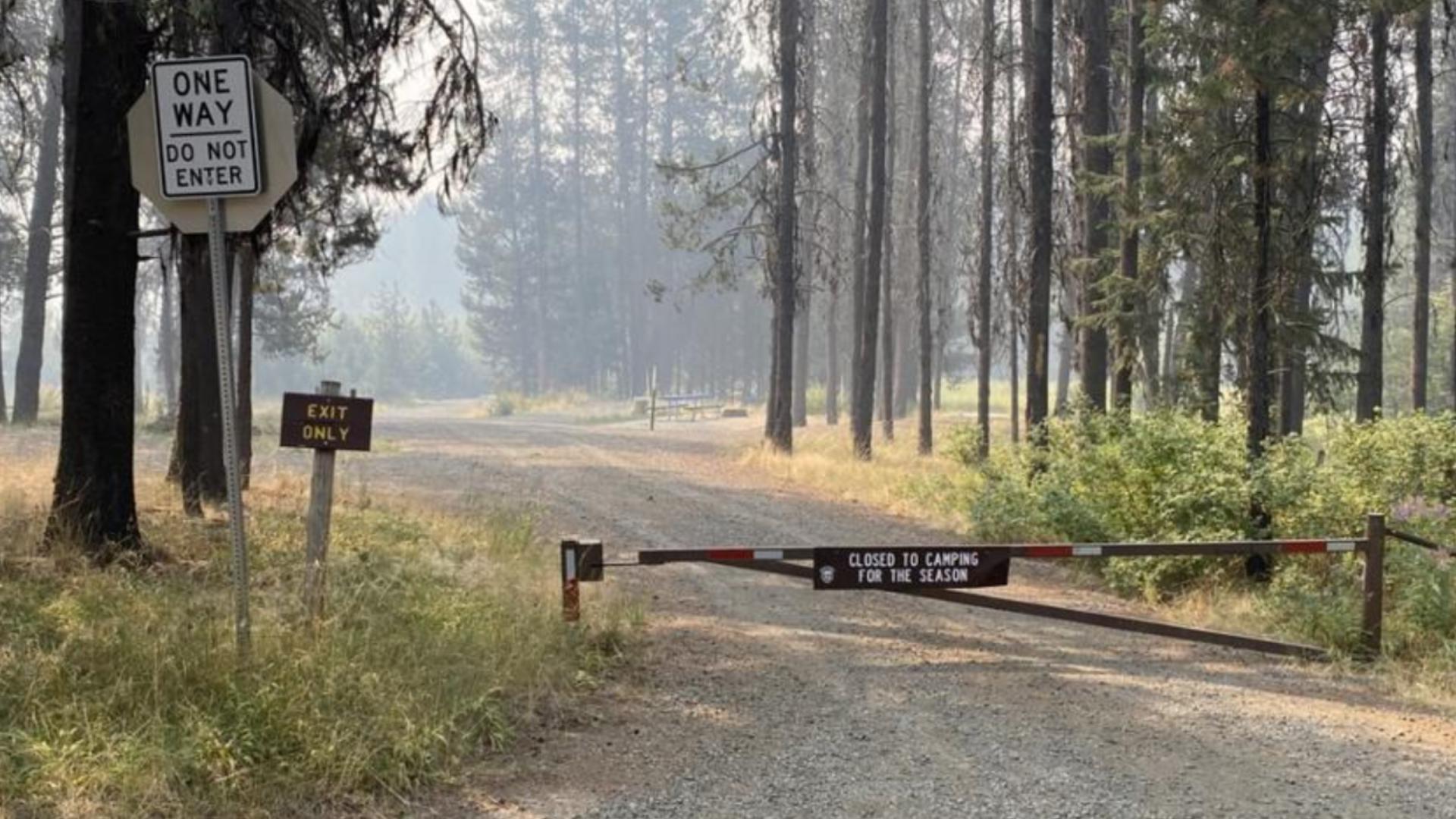 Horsethief Reservoir campgrounds close due to Snag Fire | ktvb.com