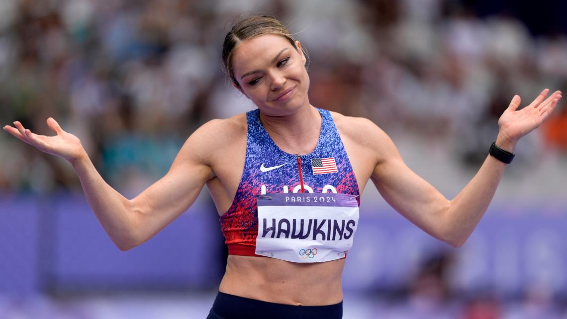 Paris Olympics: How Chari Hawkins finished after high jump hiccup ...