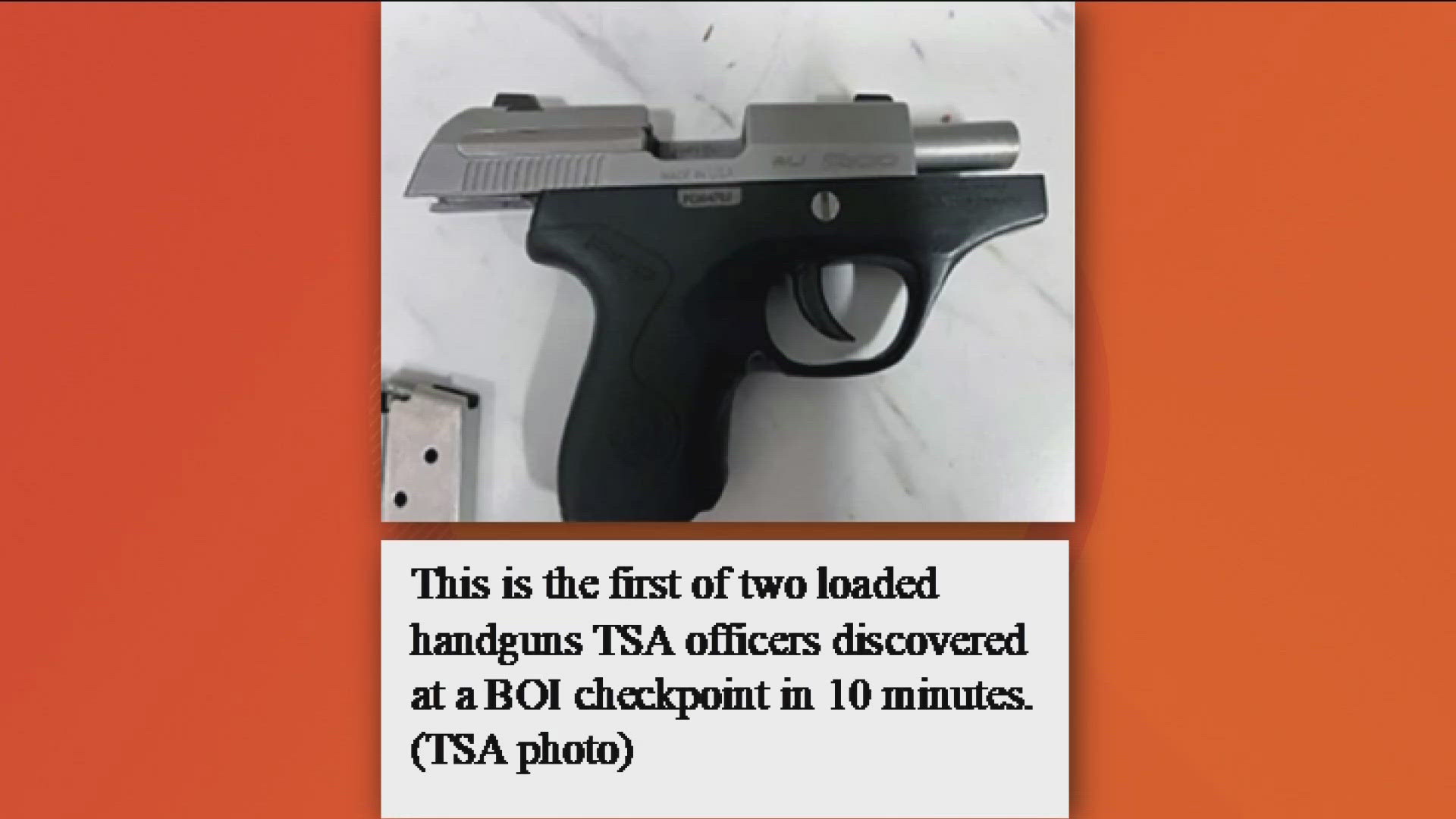 Boise TSA confiscates 2 loaded guns at security | ktvb.com