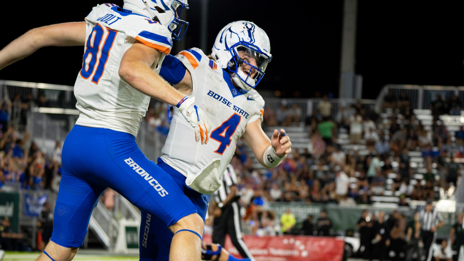 Jeanty runs for 217 yards as No. 17 Boise State beats Hawaii 28-7 ...