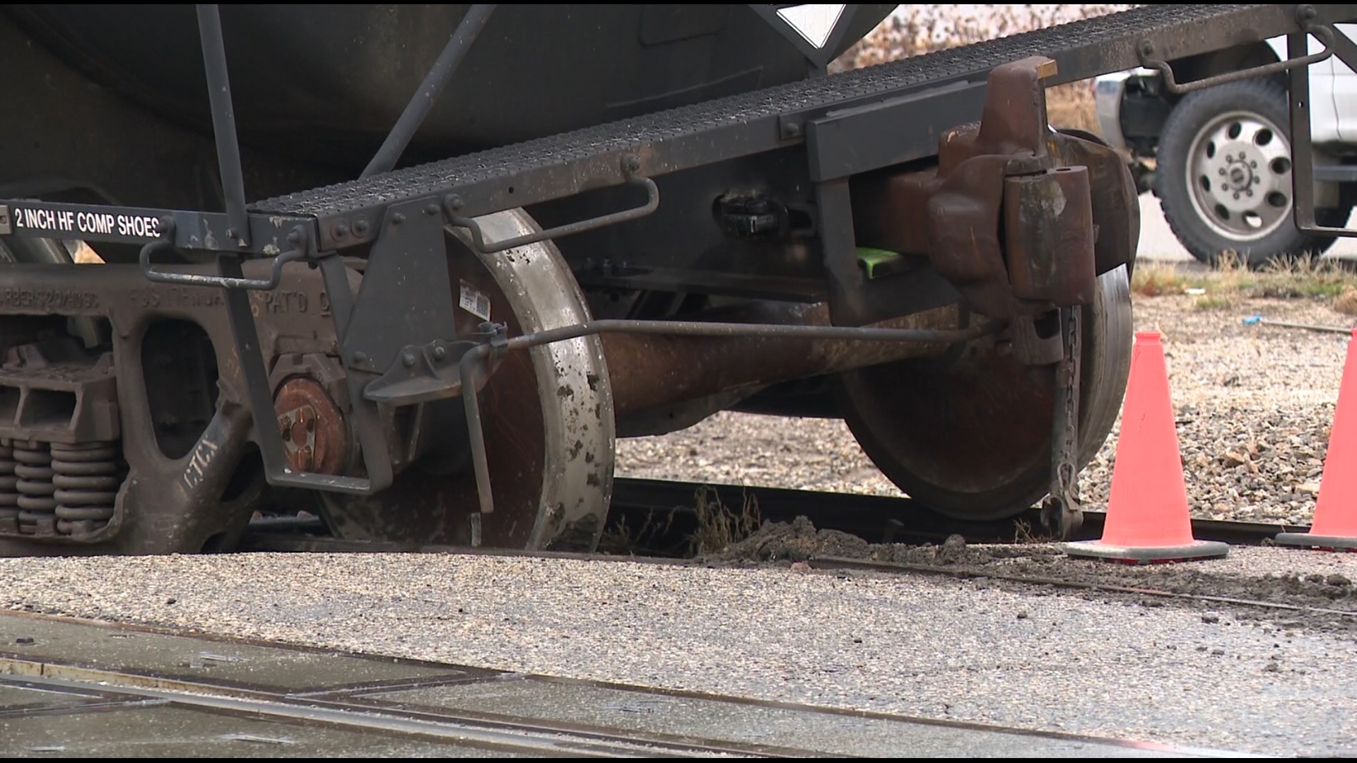 Train malfunction briefly blocks Boise street traffic | ktvb.com
