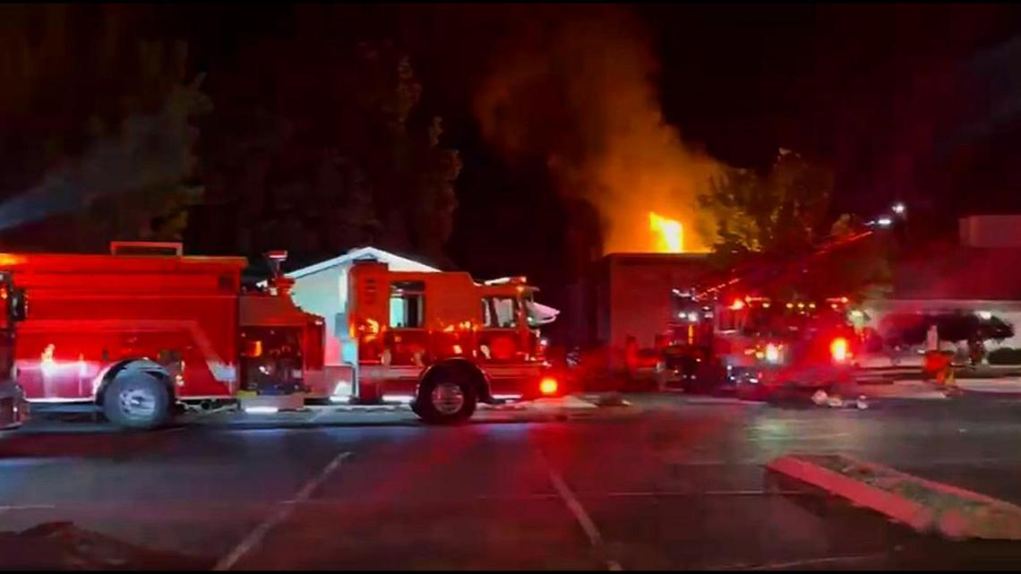 Structure fire in Boise | ktvb.com