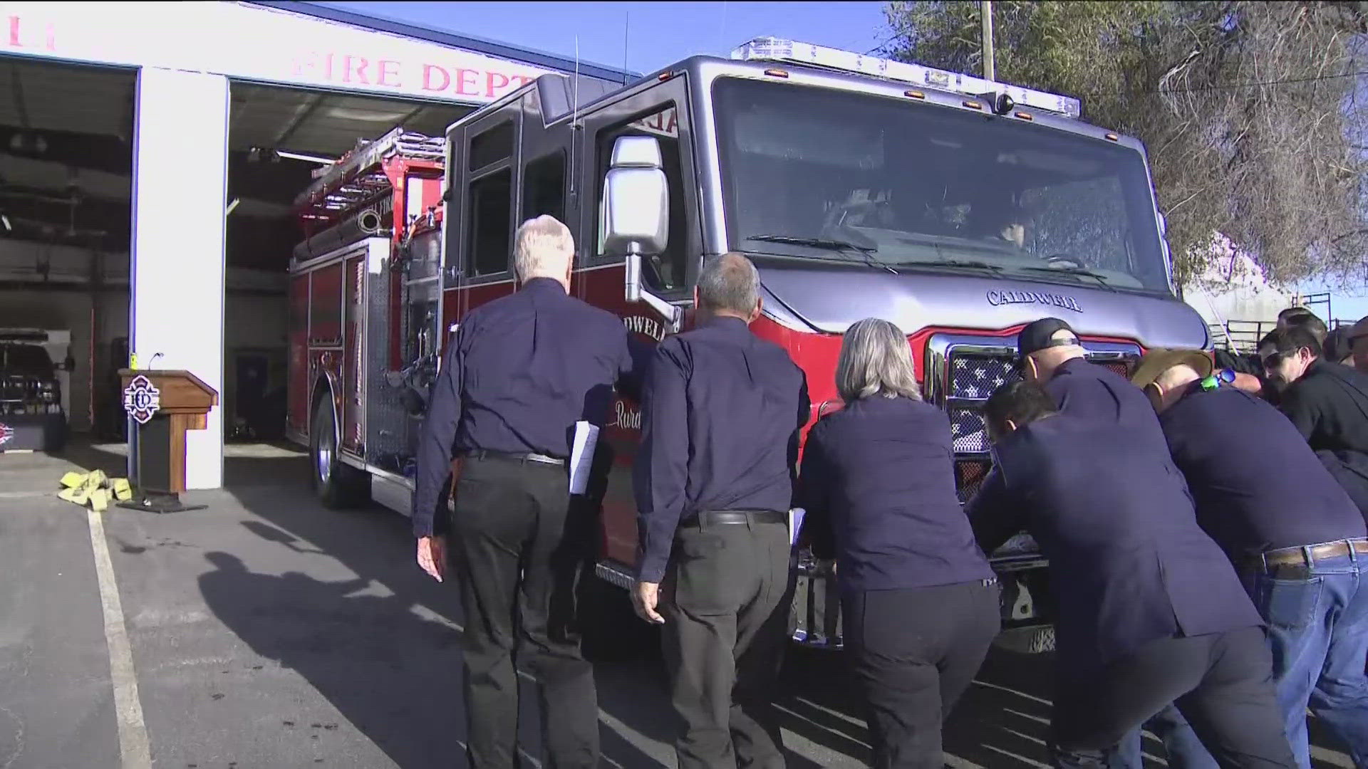Notus Station 8 opens as first full-time fire station | ktvb.com