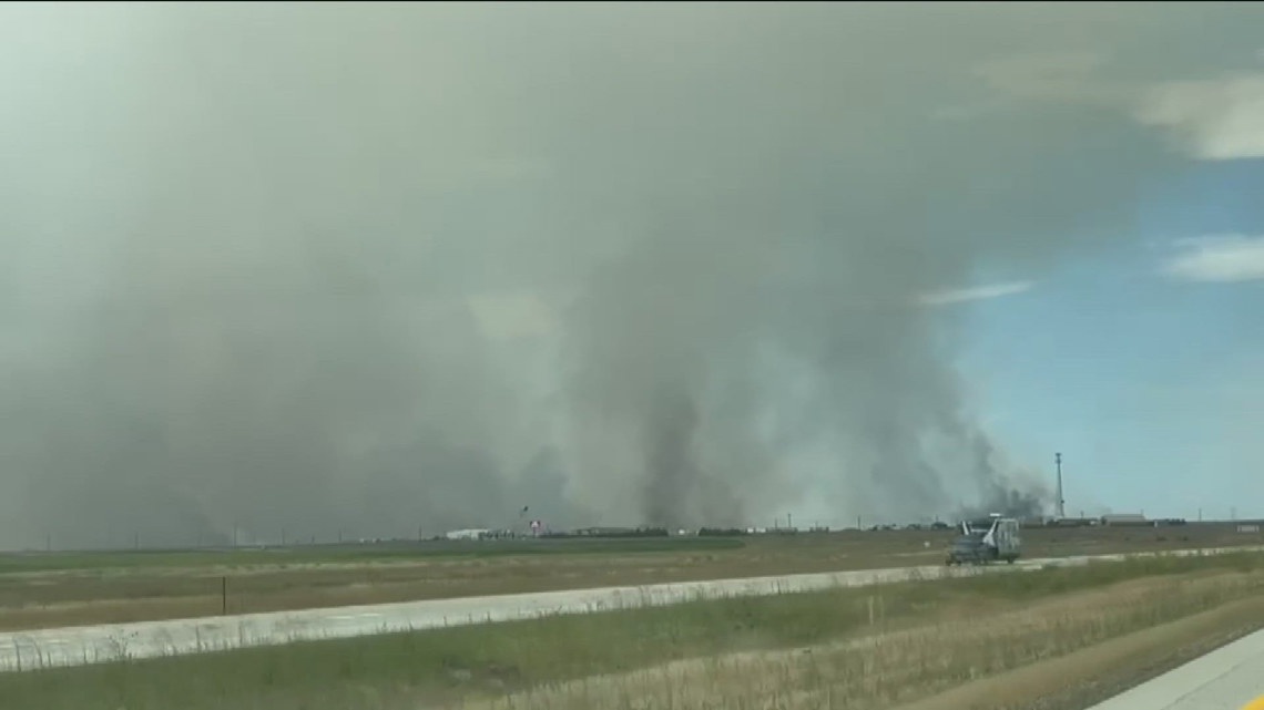 8,000 acres scorched in MM65I84 fire near Ada, Elmore County line ...