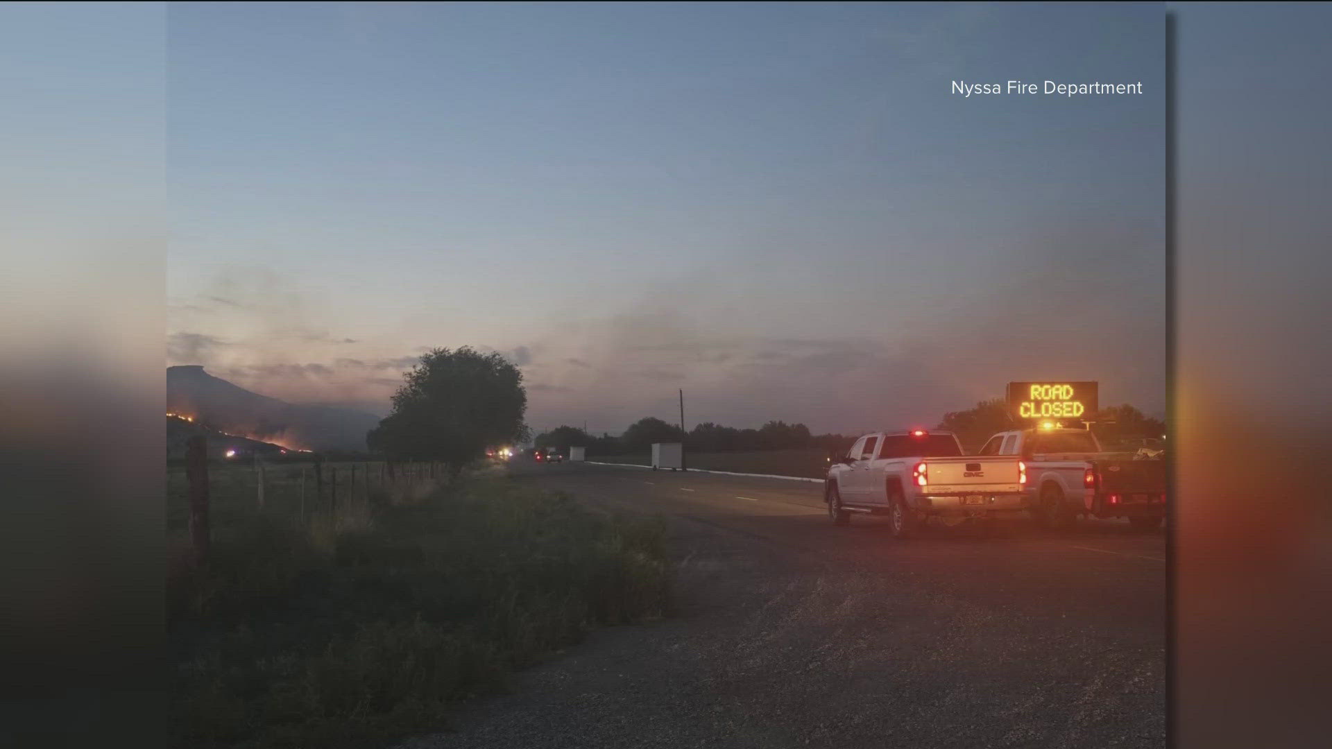 Wildfire near Adrian, Oregon burns over 1,500 acres | ktvb.com