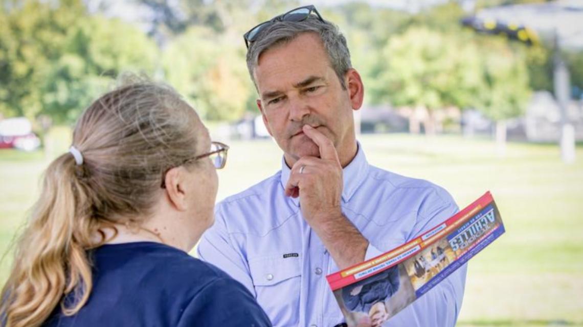 Independent Todd Achilles campaigns in Idaho for US Senate seat | ktvb.com