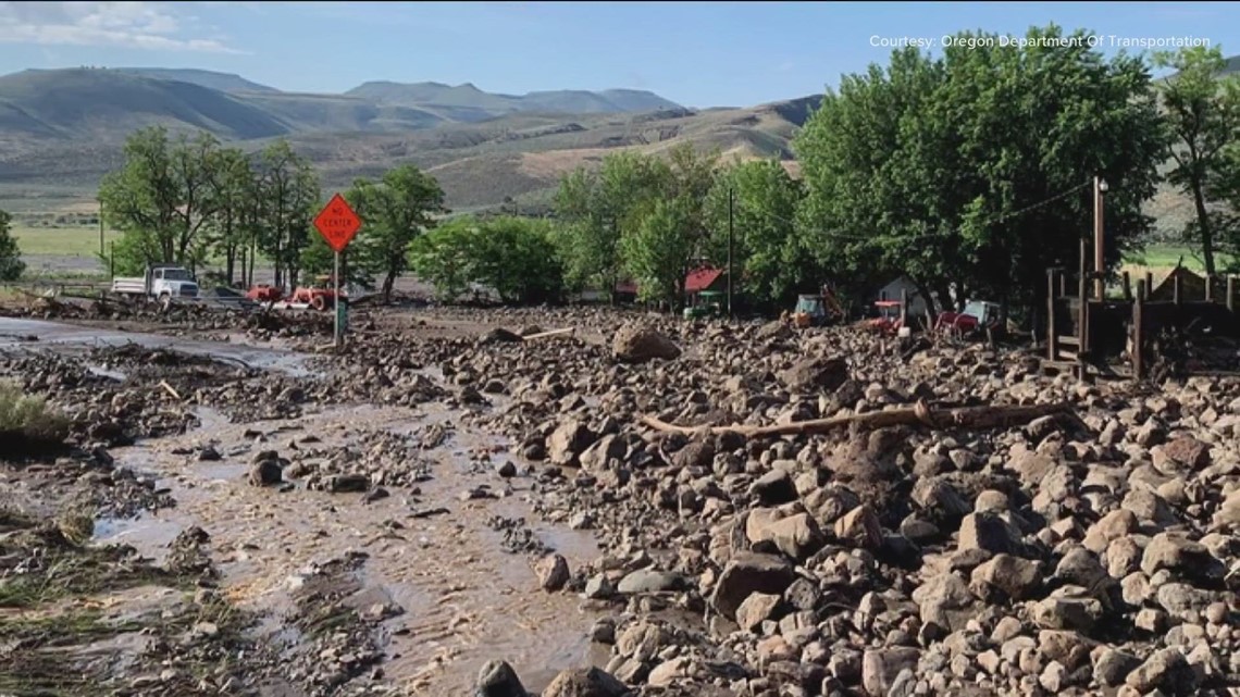 Closure of Highway 20 in eastern Oregon may last several days after ...
