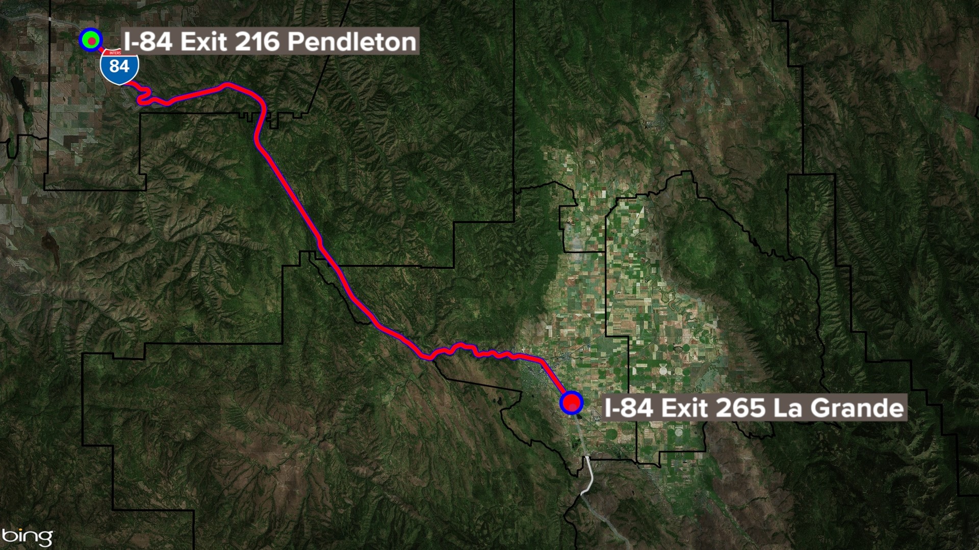 19 hurt in series of eastern Oregon crashes; I-84 reopened | ktvb.com