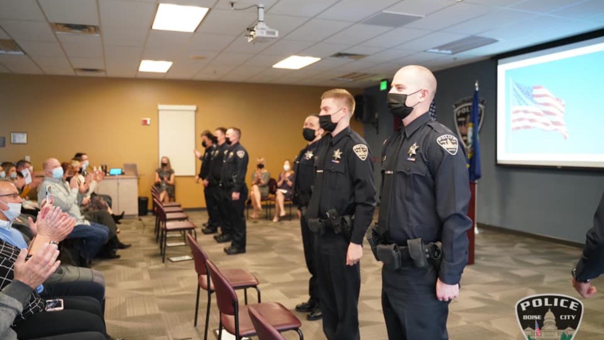 Boise Police Department swears in patrol officers | ktvb.com