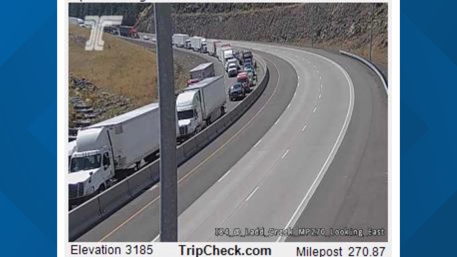 Car crash closes westbound lane on I-84 | ktvb.com