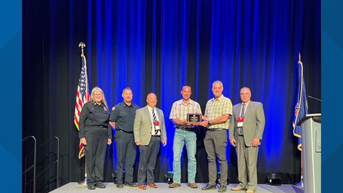 Meridian honored with award after putting defibrillators in parks ...