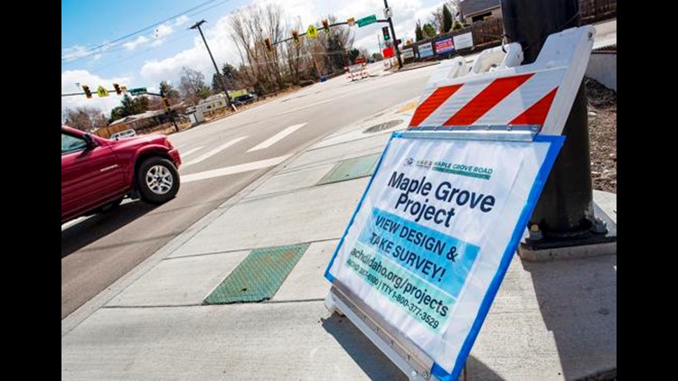 Boise road construction ACHD traffic project | ktvb.com