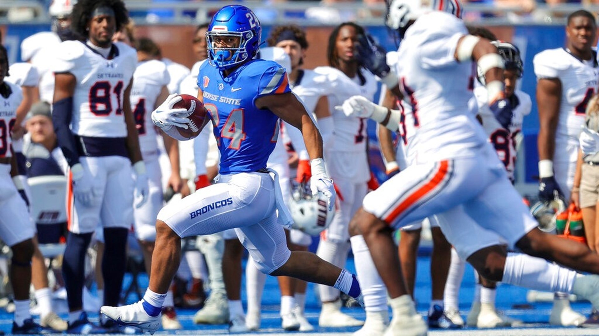 Boise State's George Holani historic, RB wise | ktvb.com