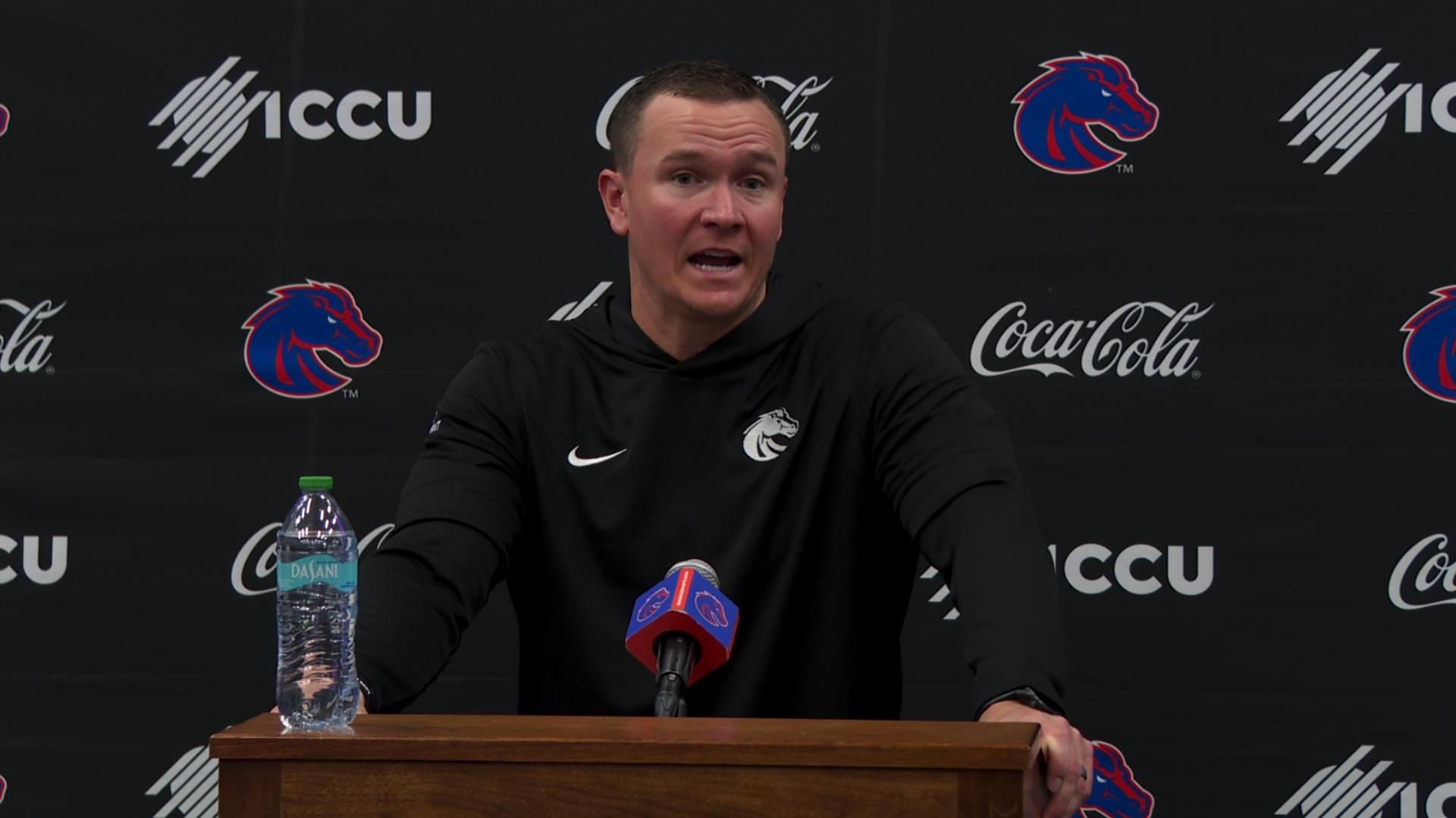 Boise State's Spencer Danielson previews Nevada showdown | ktvb.com