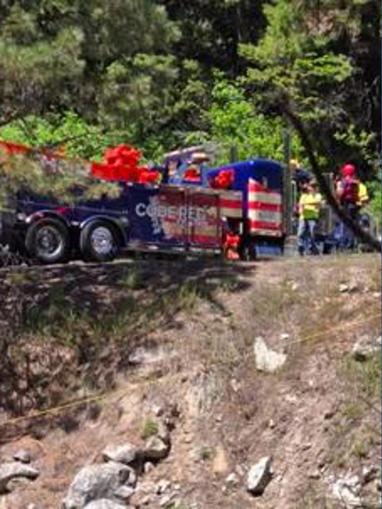 Crews recover pickup from Payette River on Highway 55 | ktvb.com