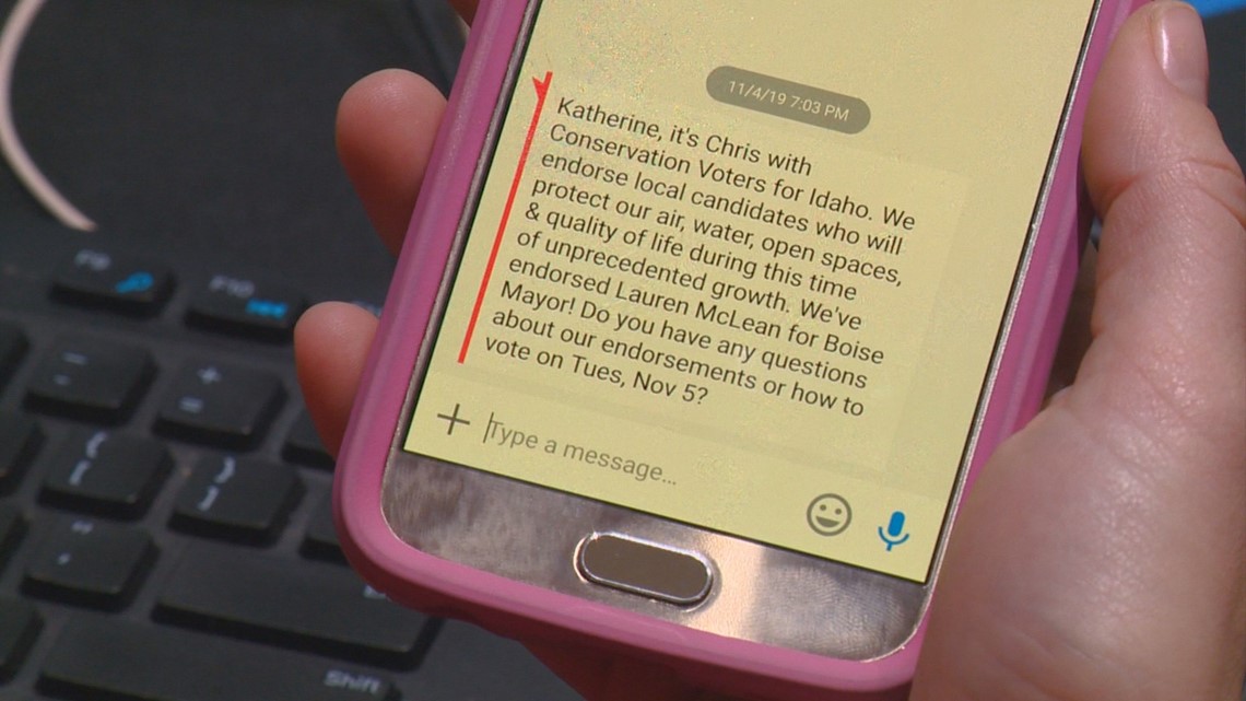 Text messages from political campaigns are legal | ktvb.com