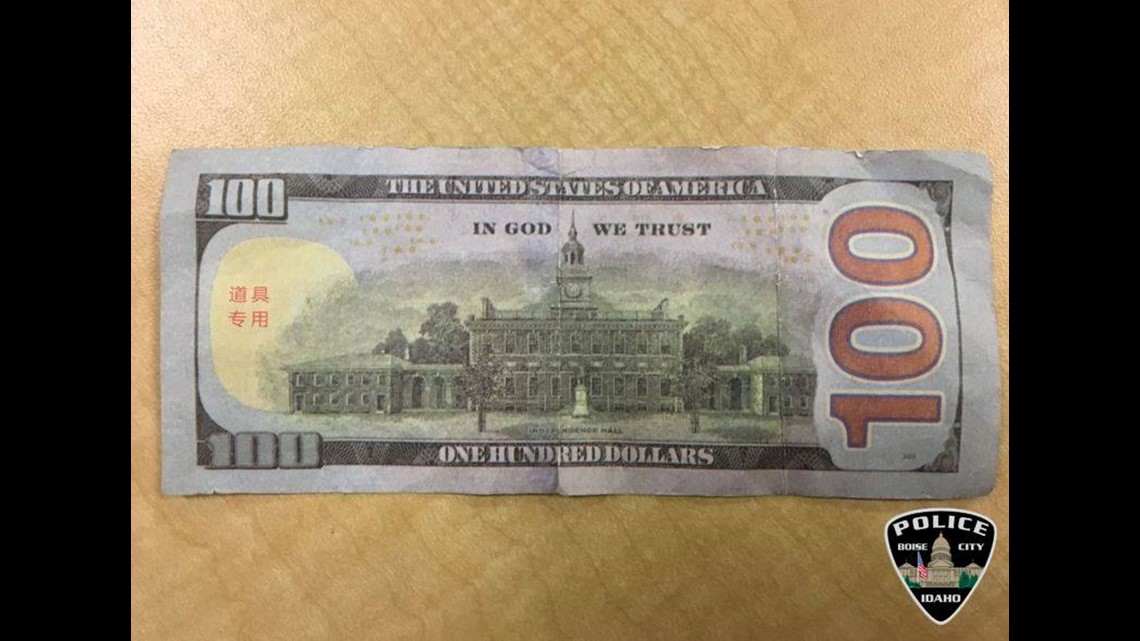 Police warn of fake $100 bills circulating in Boise area | ktvb.com