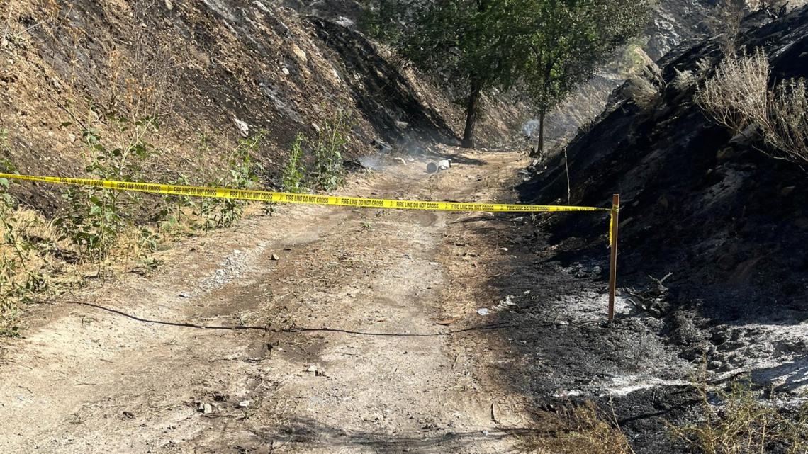 Man arrested after debris fire burns 144 acres near Lime | ktvb.com