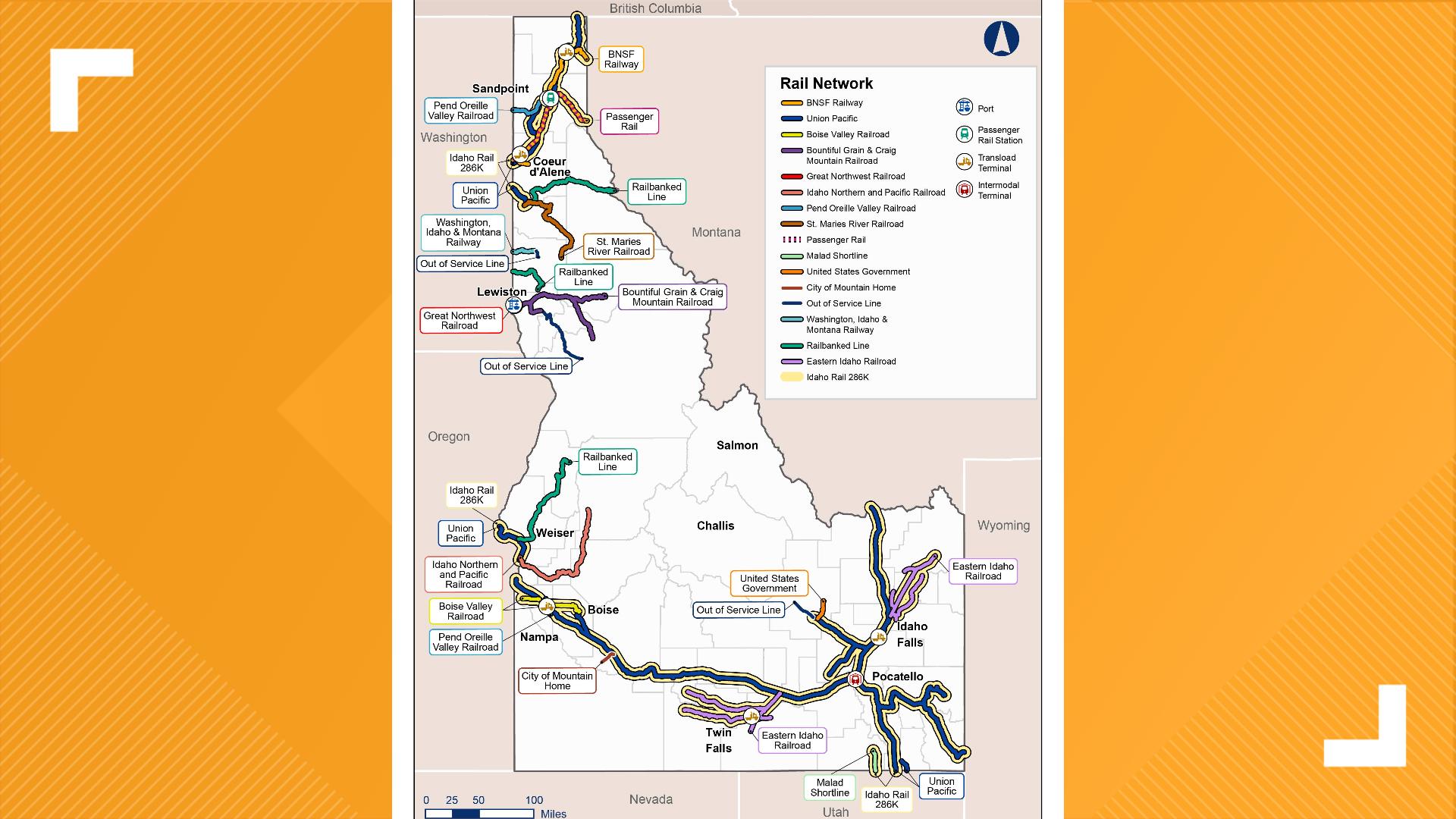 Idaho Transportation Department seeks input on future rail ...