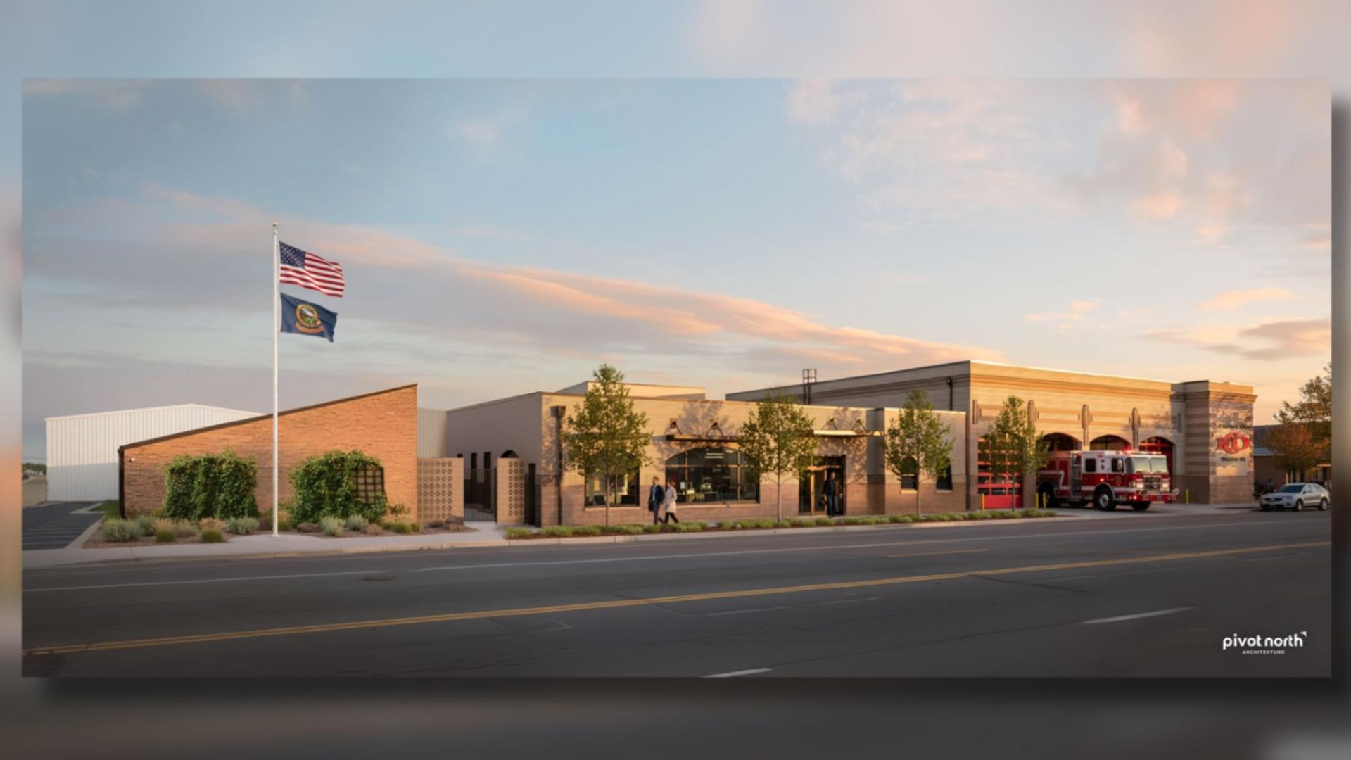 Caldwell breaks ground for new Fire Station 1 as old station makes way ...