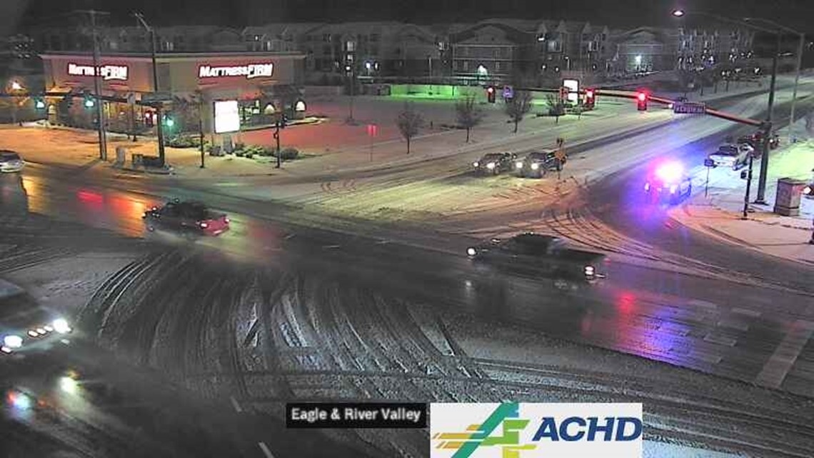 Snow impacts Boise Idaho driving conditions | ktvb.com