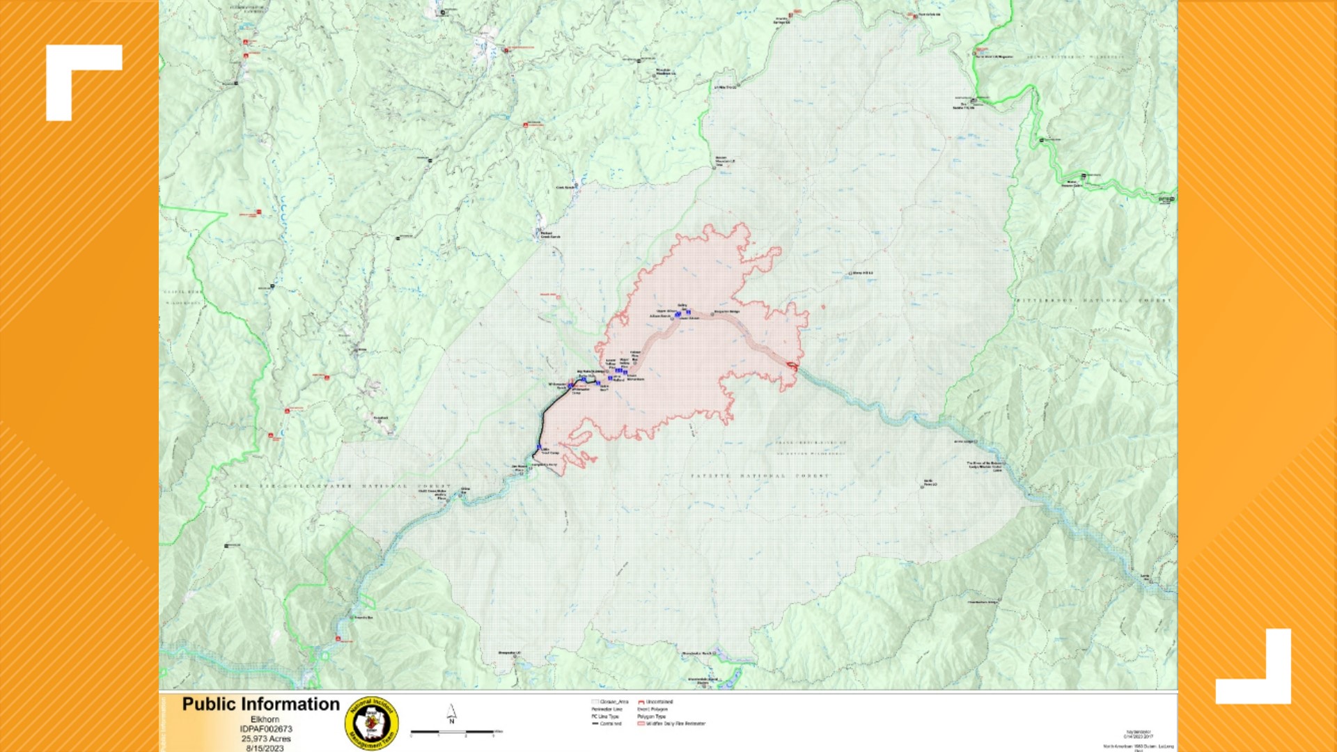 Elkhorn Fire burns more than 25,000 acres near Salmon River | ktvb.com