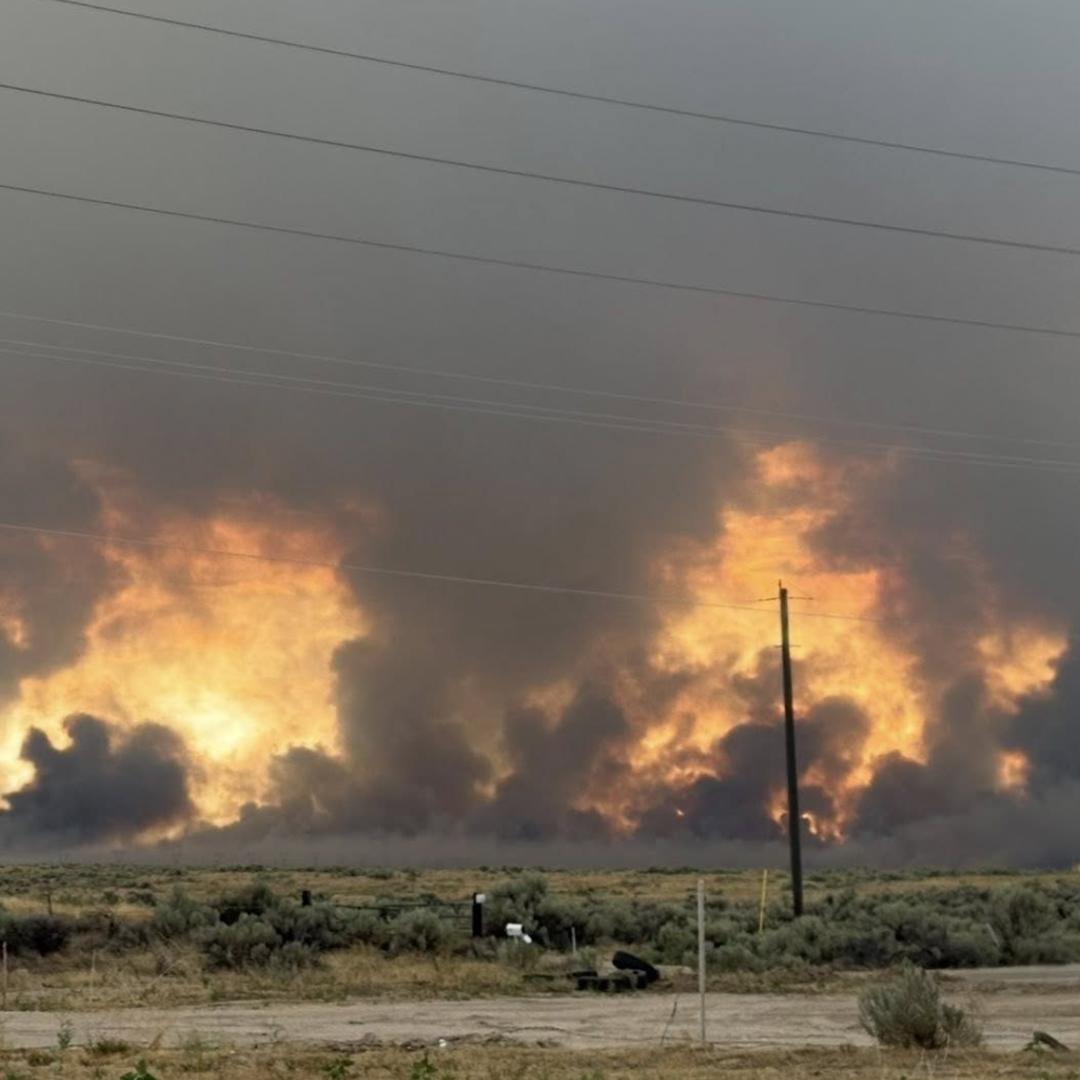 Range Fire south of Boise sparked by explosive disposal | ktvb.com