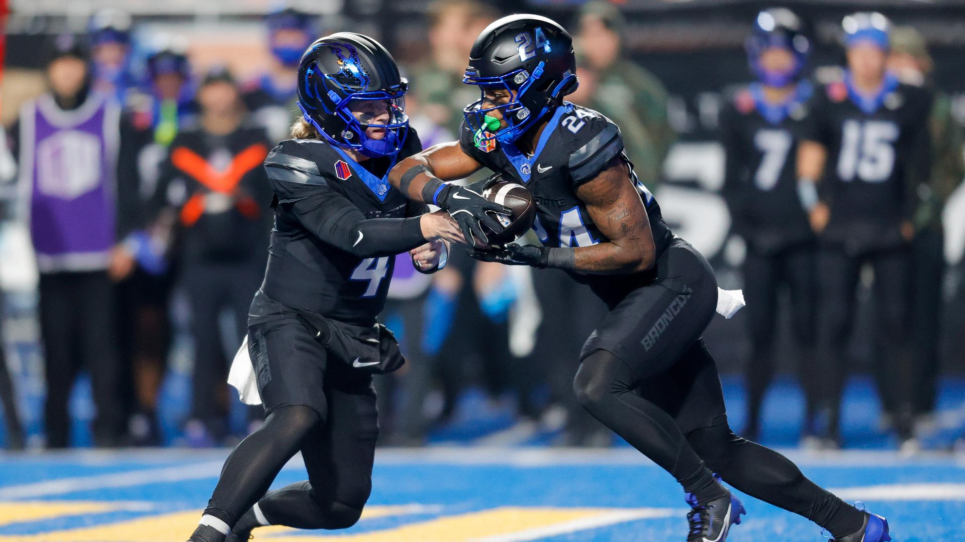 No. 12 Boise State beats Nevada 28-21 behind Jeanty's 3 TD runs | ktvb.com