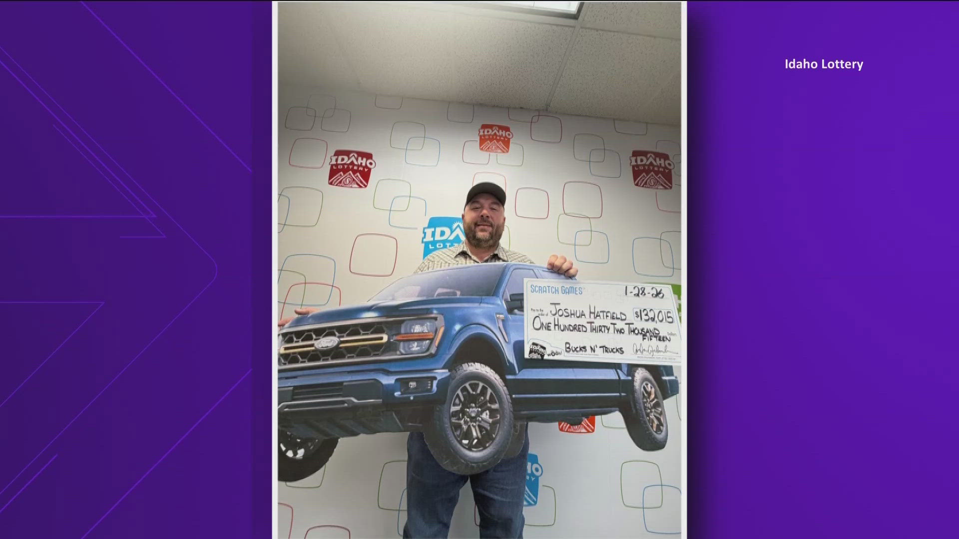 Idaho Falls farmer 4 wheels richer after big scratch game win | ktvb.com