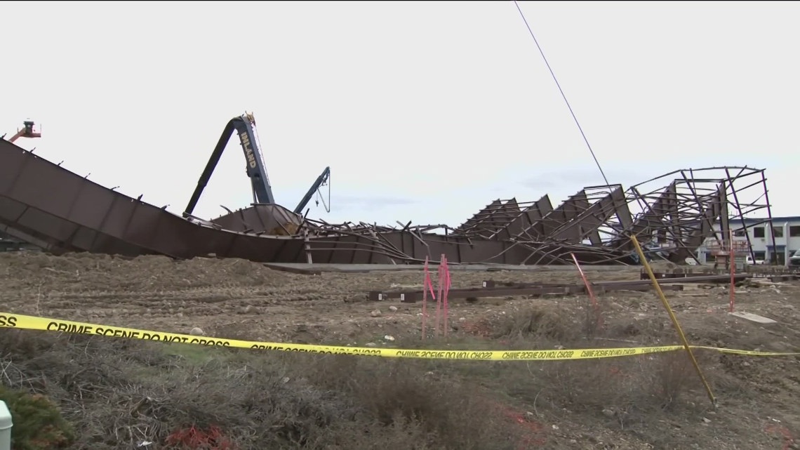 Boise hangar collapse one year later and construction resumes amid ...