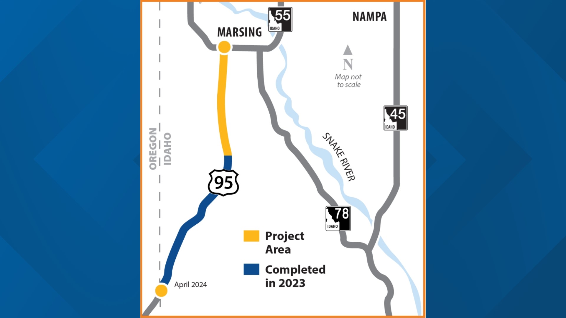 Construction on Highway 95 resumes in Owyhee County | ktvb.com