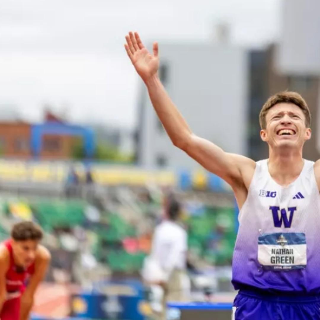 Boise native Nathan Green wins second NCAA 1,500 title | ktvb.com