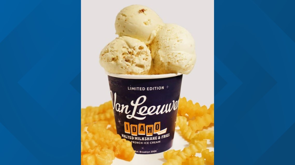 Spud-tacular: New 'Idaho Potato Malted Milkshake and Fries' ice cream ...