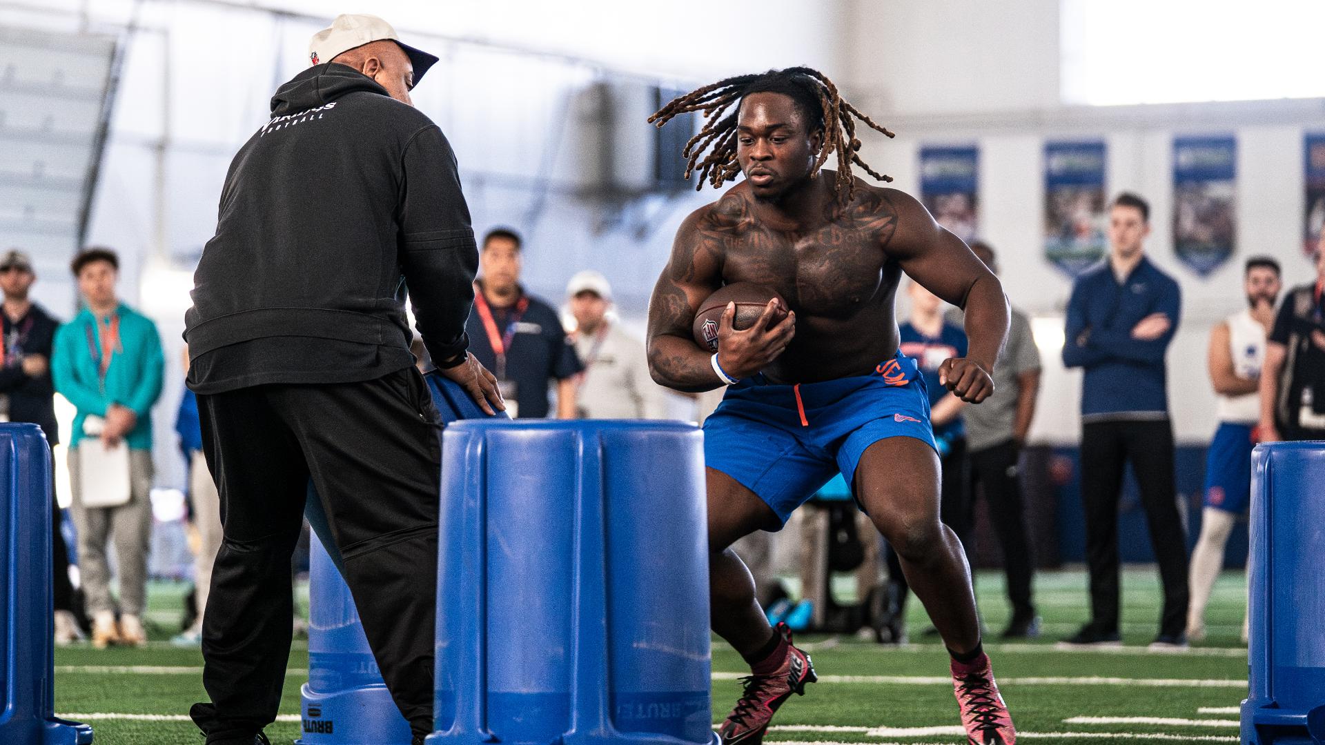 Ashton Jeanty looks to become Boise State's highest draft pick. When does he go? | ktvb.com