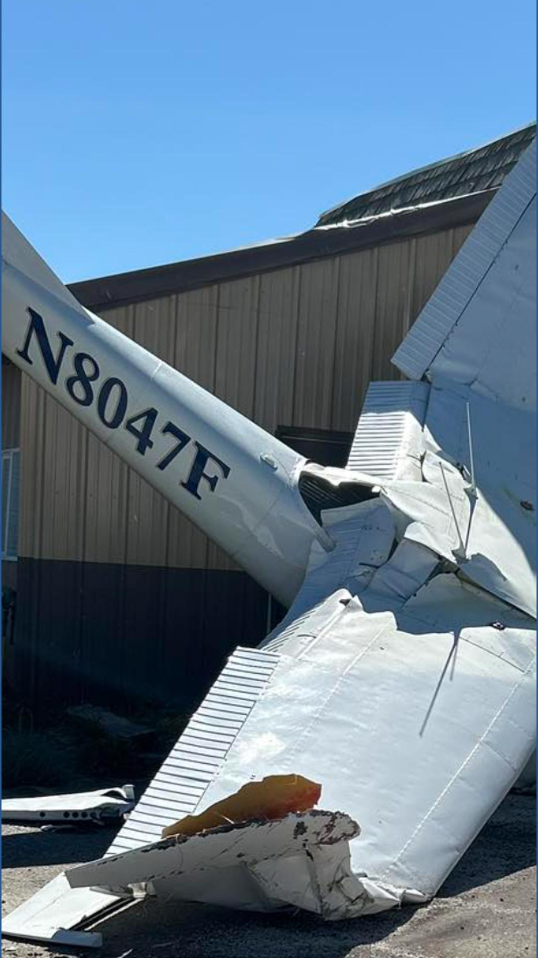 Small plane crash near Rigby Airport causes widespread power outage ...