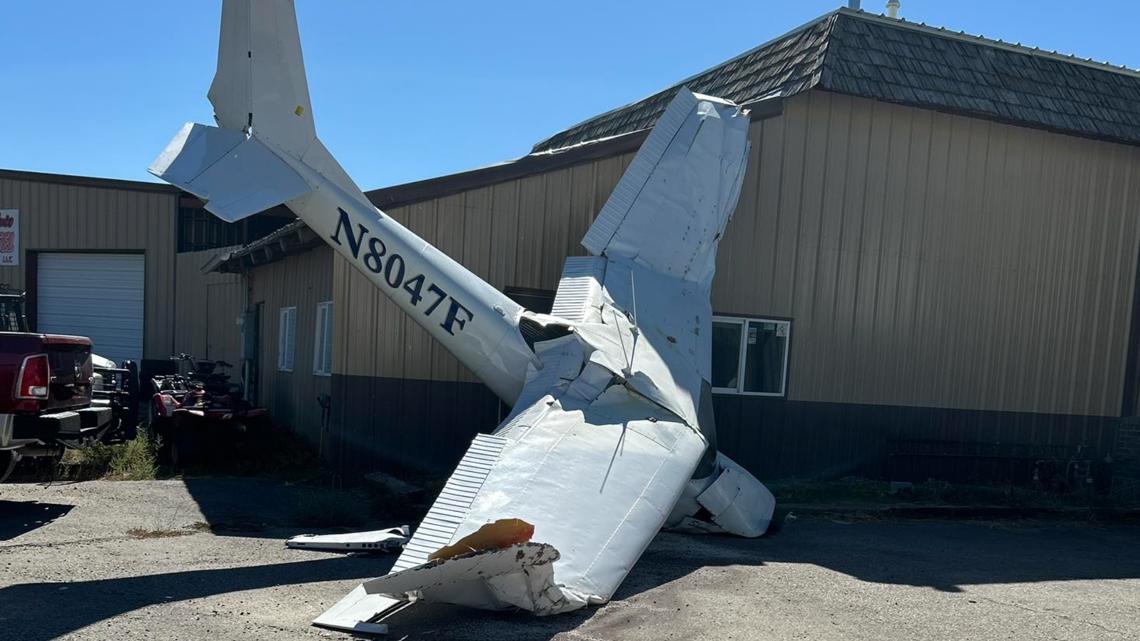 Small plane crash near Rigby Airport causes widespread power outage ...