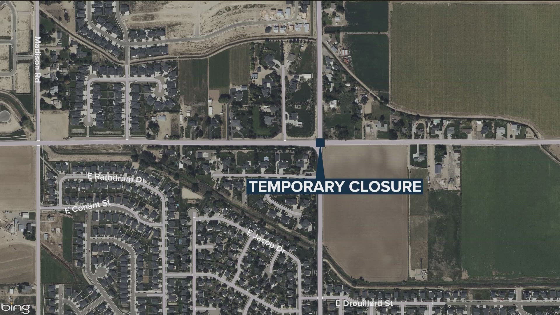 Nampa intersection to close for sewer line work in early July | ktvb.com