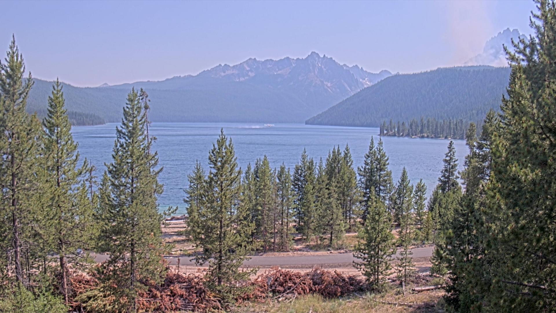 US Forest Service pilot hikes to safety after helicopter crash near ...